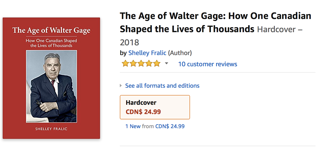 Pre-order the book | Walter Gage Book Project